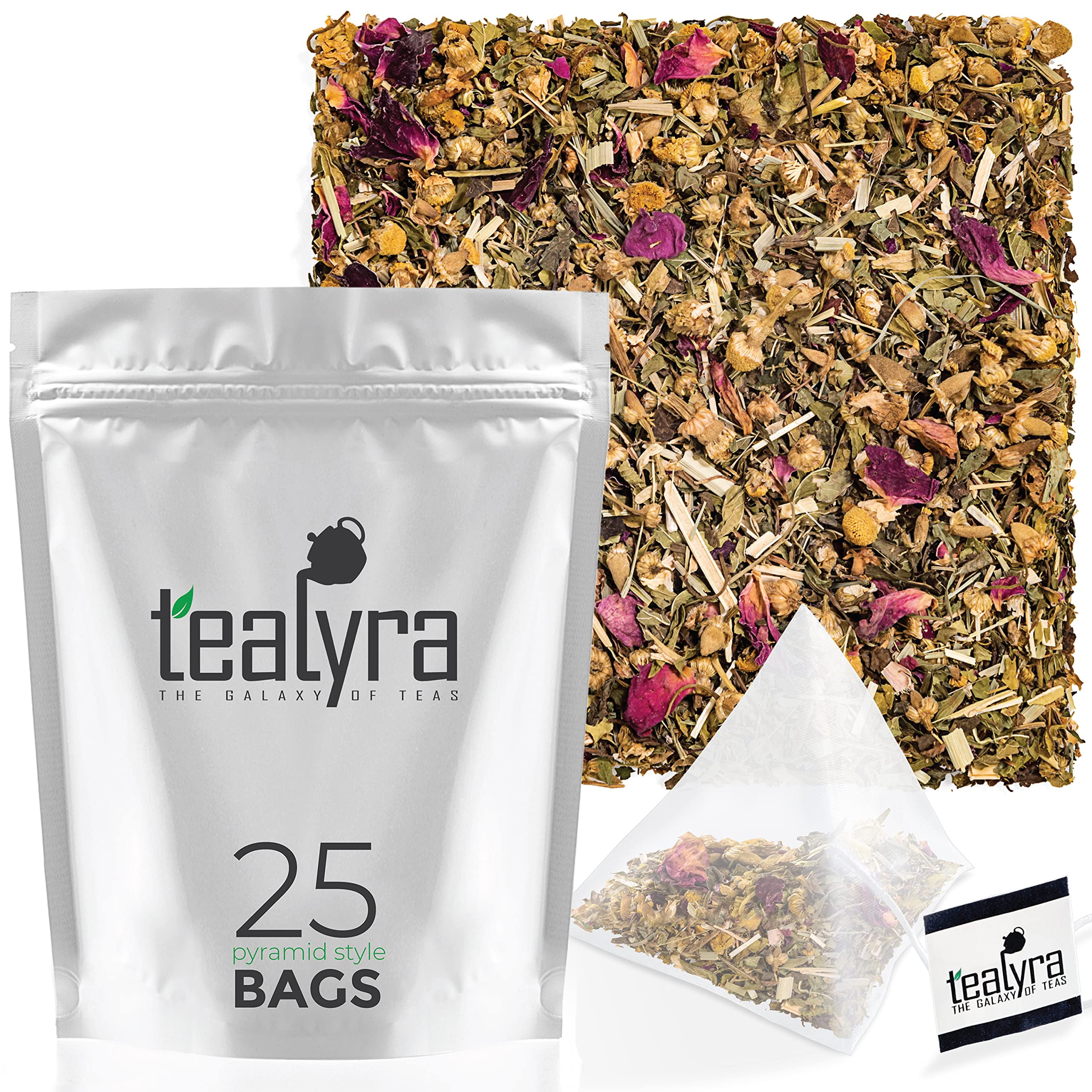 - Bedtime - 25 Bags - Chamomile - Spearmint - Hemp Leaves - Unique ...