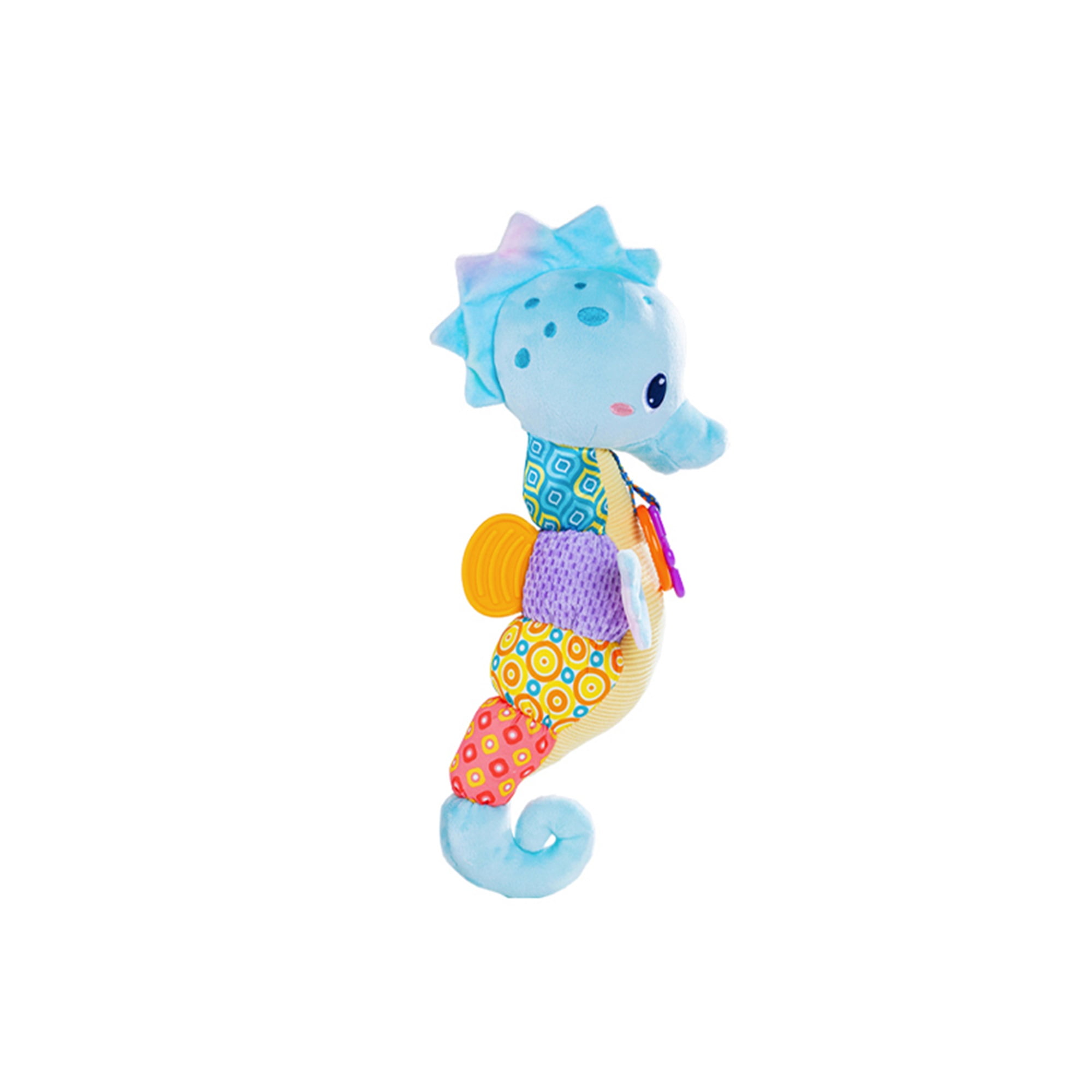 Bedtime Baby Sleep Soothers Plush Cute Seahorse Stuffed Animal Toy with ...