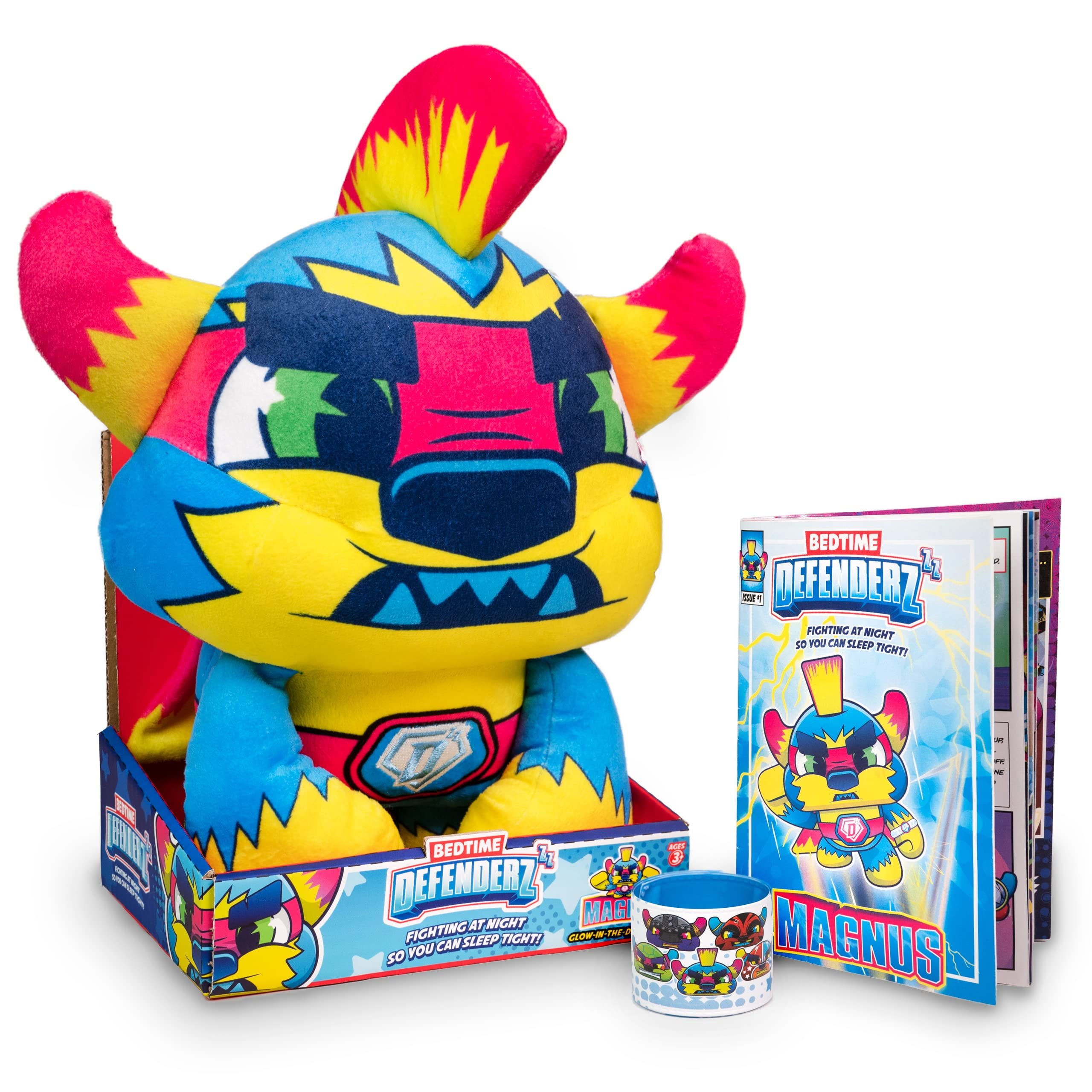 Bedtime Defenderz Stuffed Toy Protects Kids Makes Bedtime Routine ...