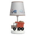 Bedtime Originals Construction Zone Truck Nursery Lamp with Shade ...