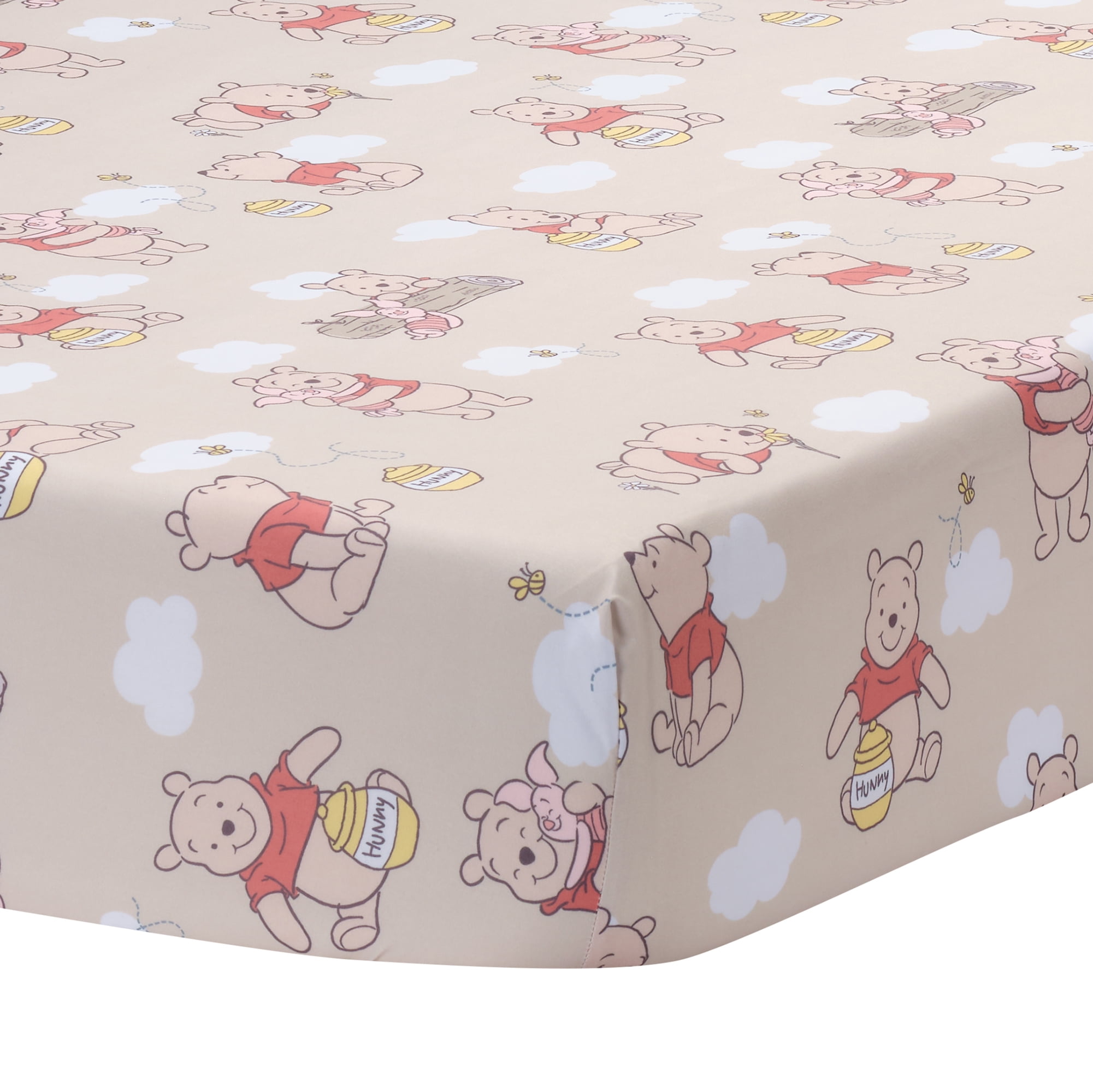 Bedtime Originals Disney Baby Winnie the Pooh & Friends Fitted Crib ...