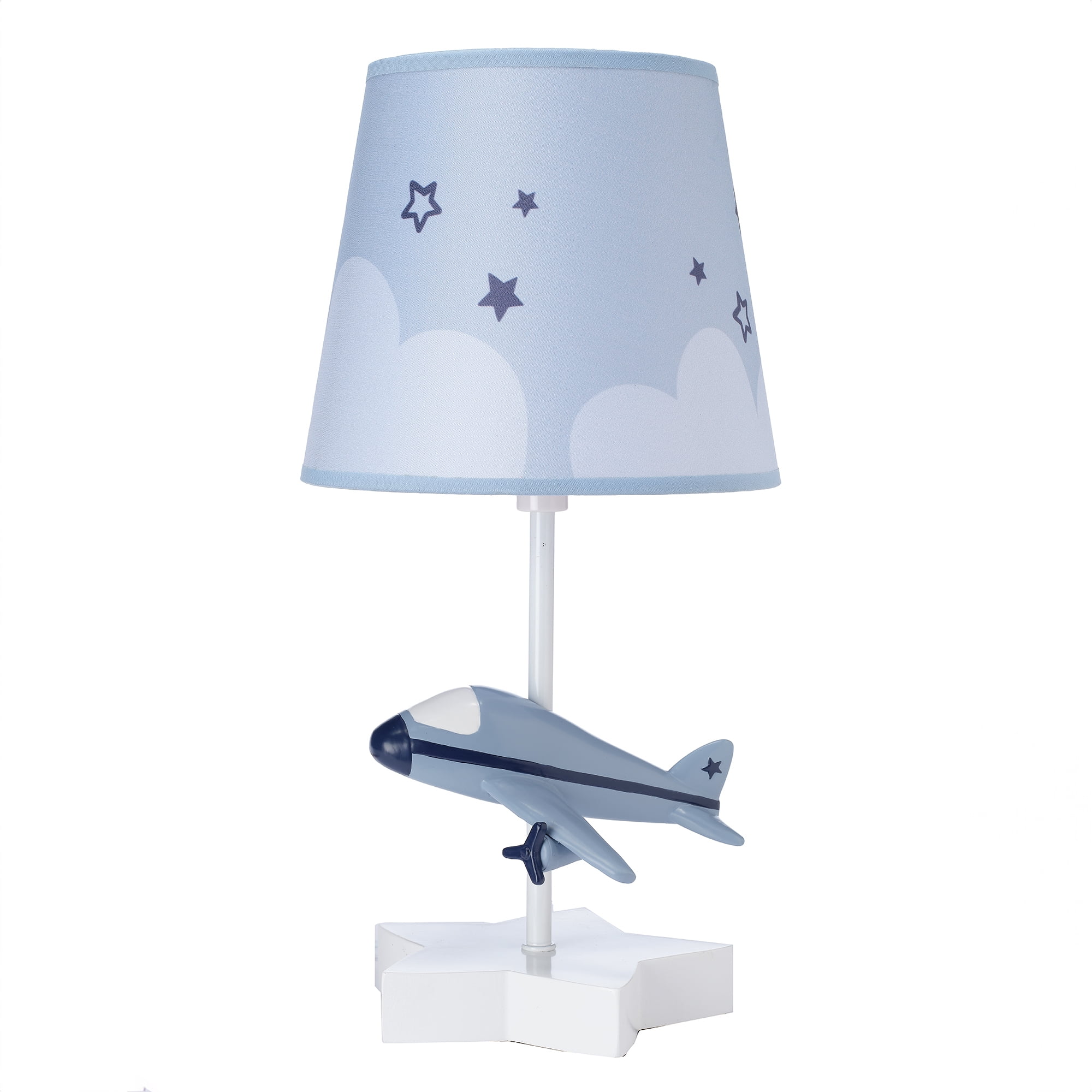 Bedtime Originals Little Aviator Hand-Painted Airplane Lamp with Shade ...