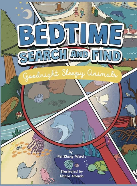 Bedtime Search and Find: Goodnight Sleepy Animals, (Hardcover ...
