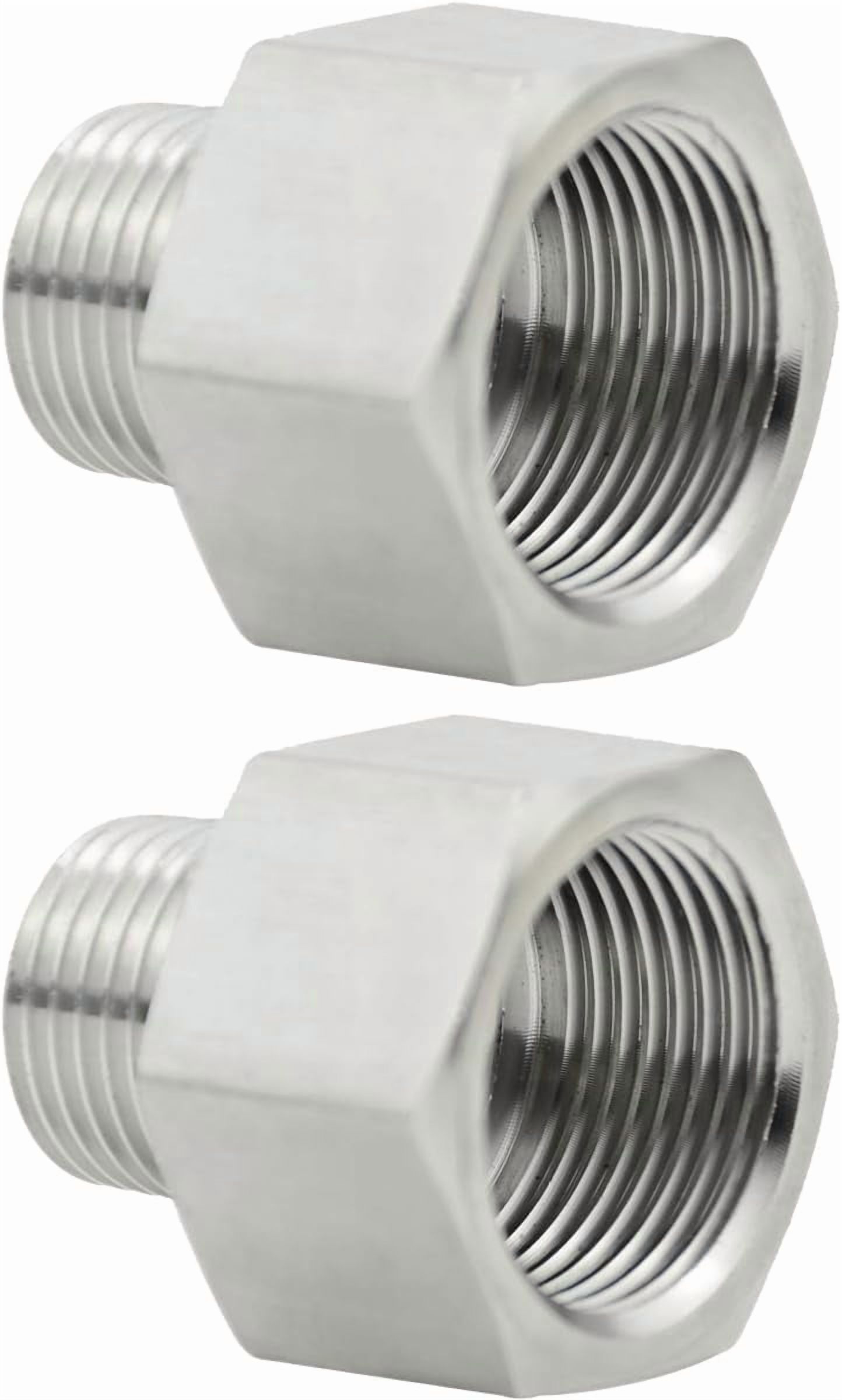 Beduan Garden Hose Adapter 3/4" GHT Female x 1/2" NPT Male Connector ...