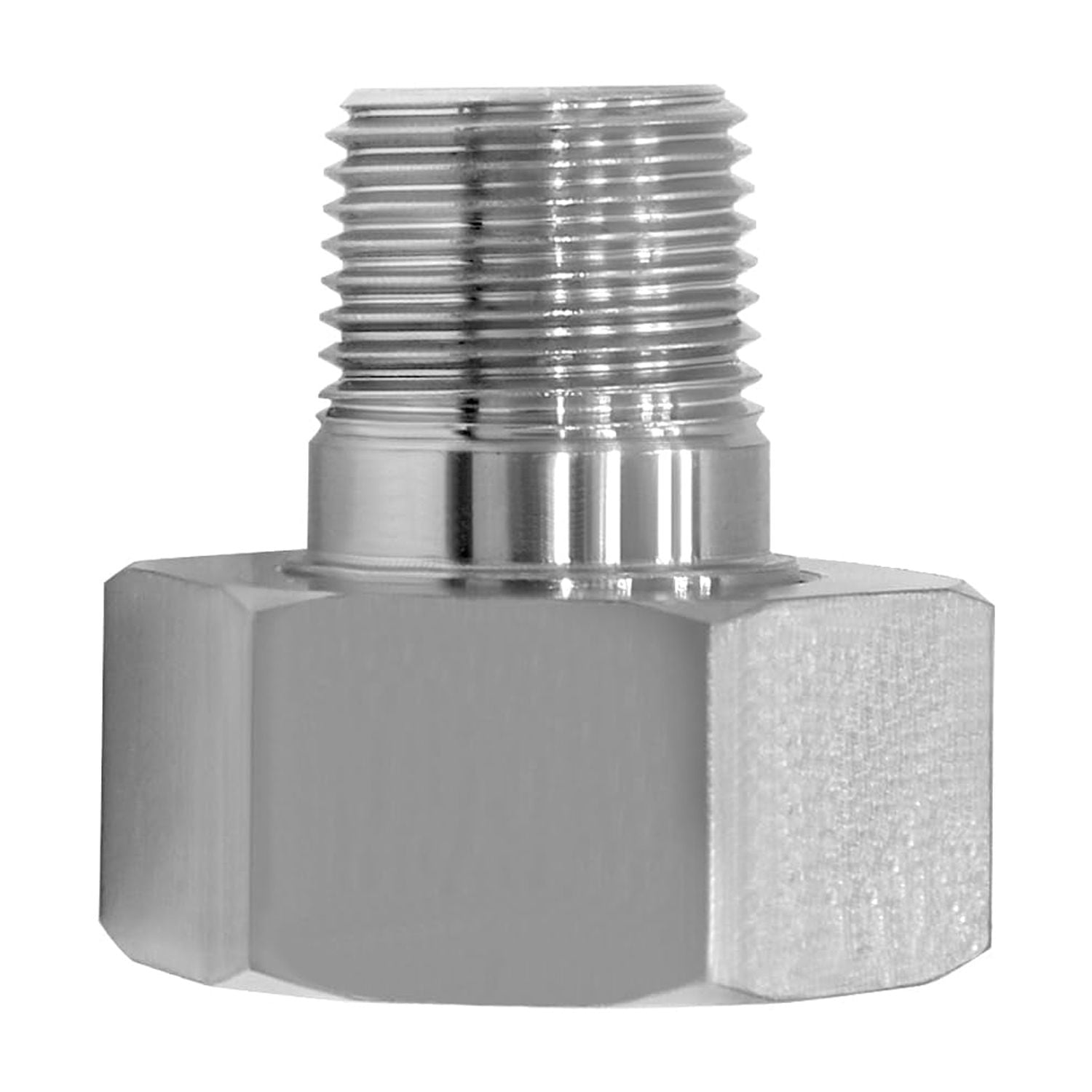 Beduan Stainless Garden Hose Adapter 3/8" NPT Male to 3/4" GHT Female Extension Joint Repair ...