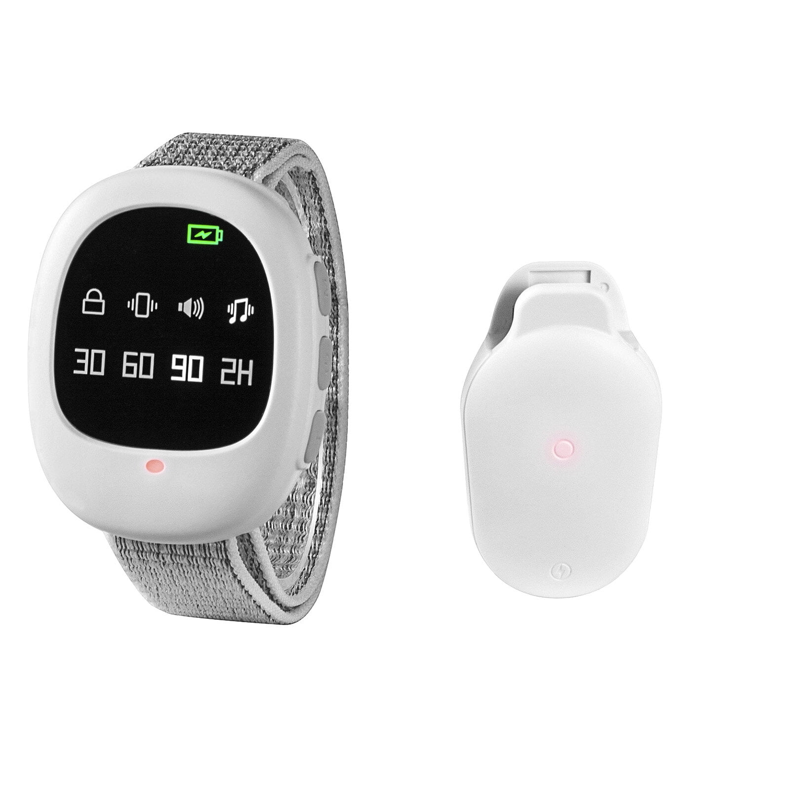 Bedwetting Alarm,Sound/ Vibration And Functions Built-in Battery Elder ...