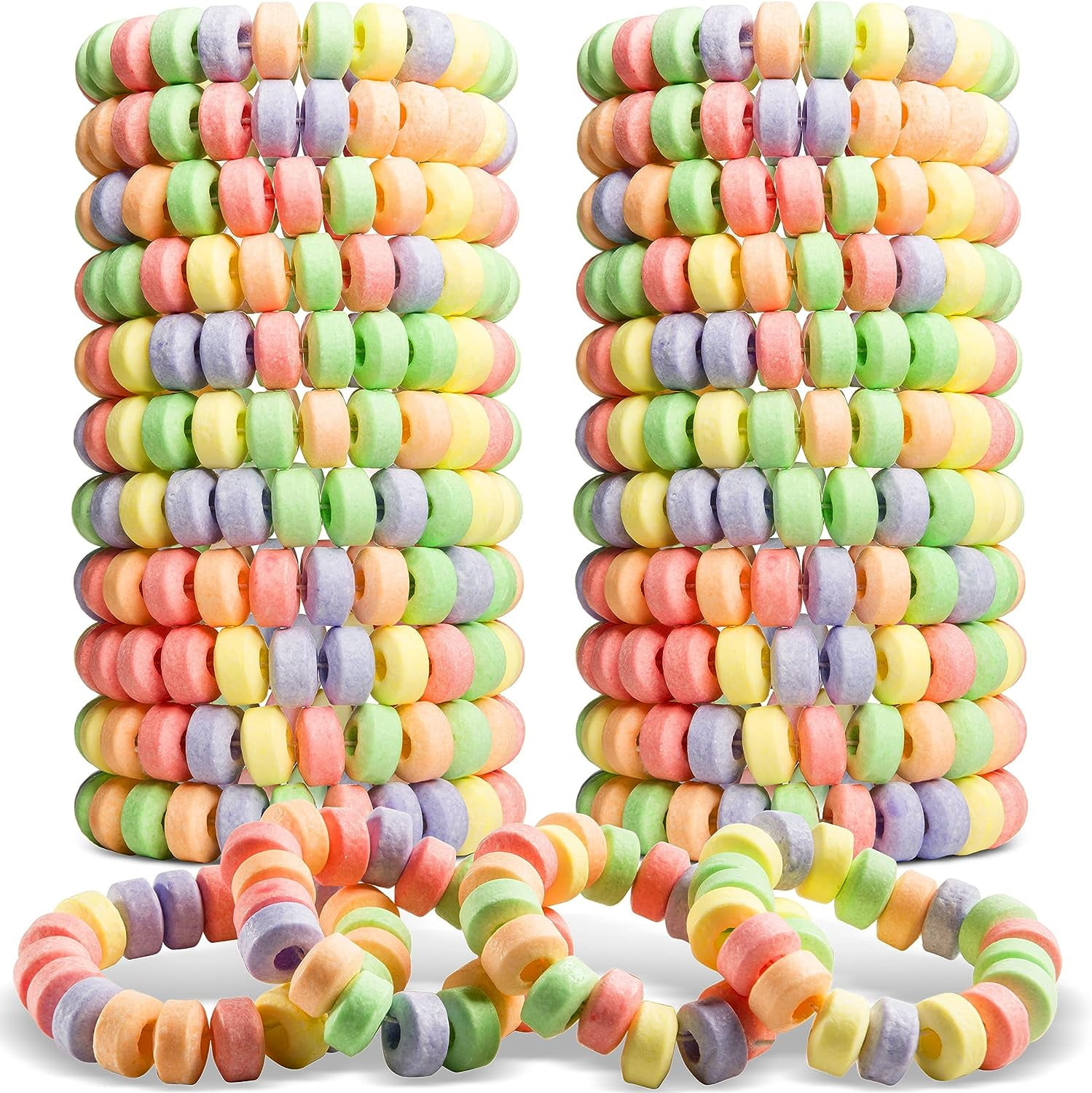 Bedwina Candy Bracelets Edible Fruit Candy for Party Bags & Holiday ...