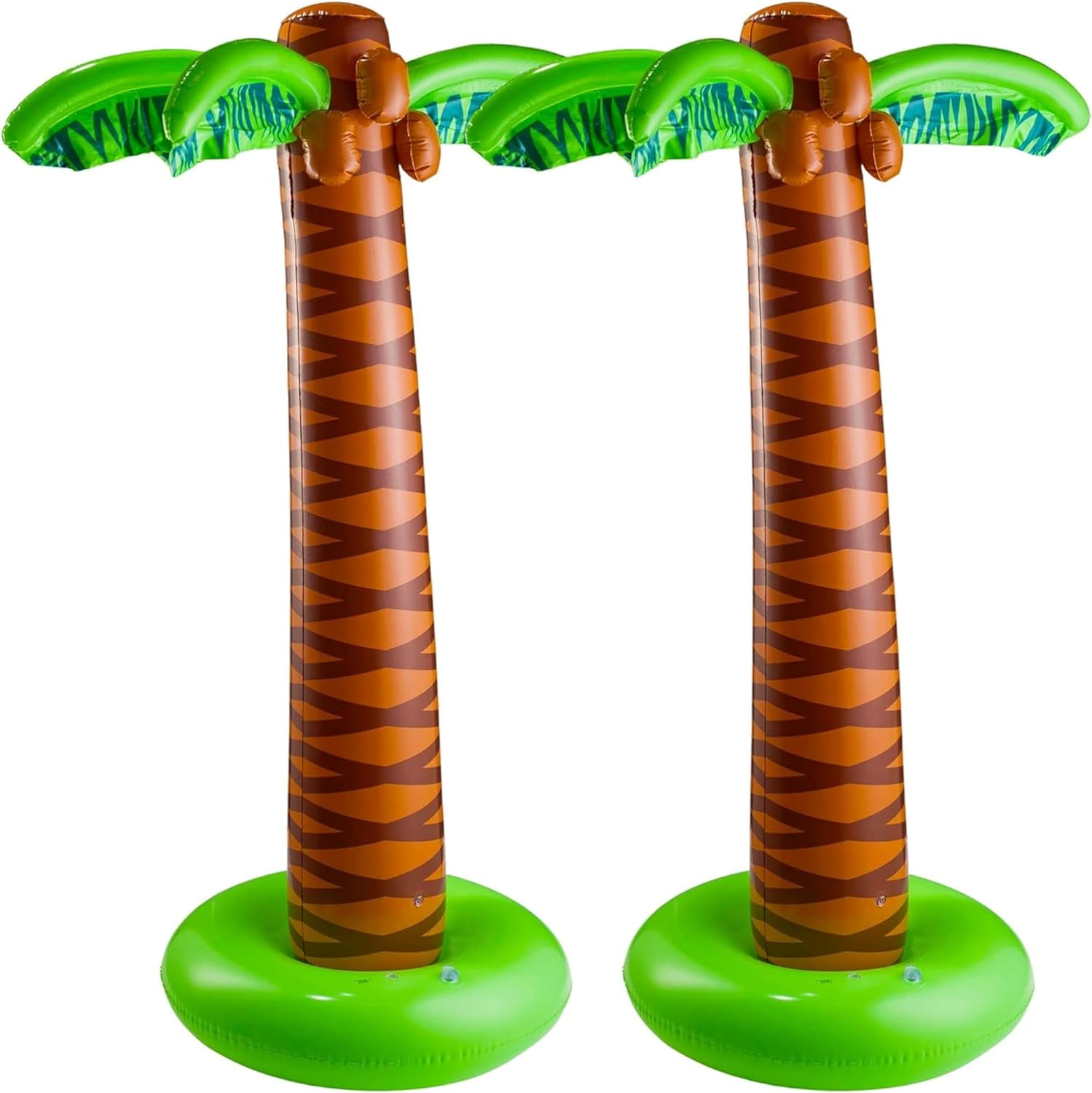 Bedwina Inflatable Palm Tree Decor with Hand Pump Tropical Party ...
