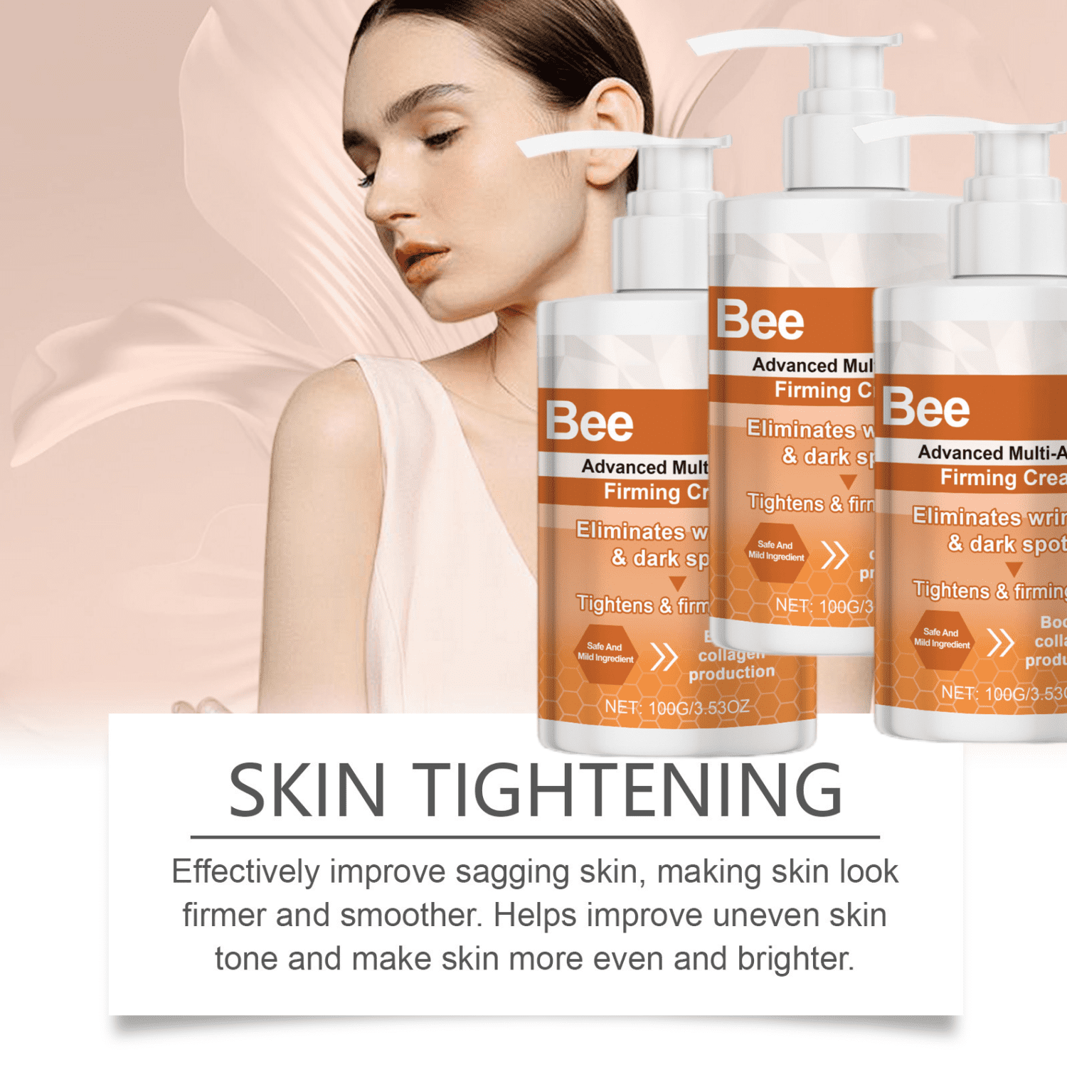 Bee Advanced Multi-Action Firming Cream, 2025 New Professional Bee Ve n ...