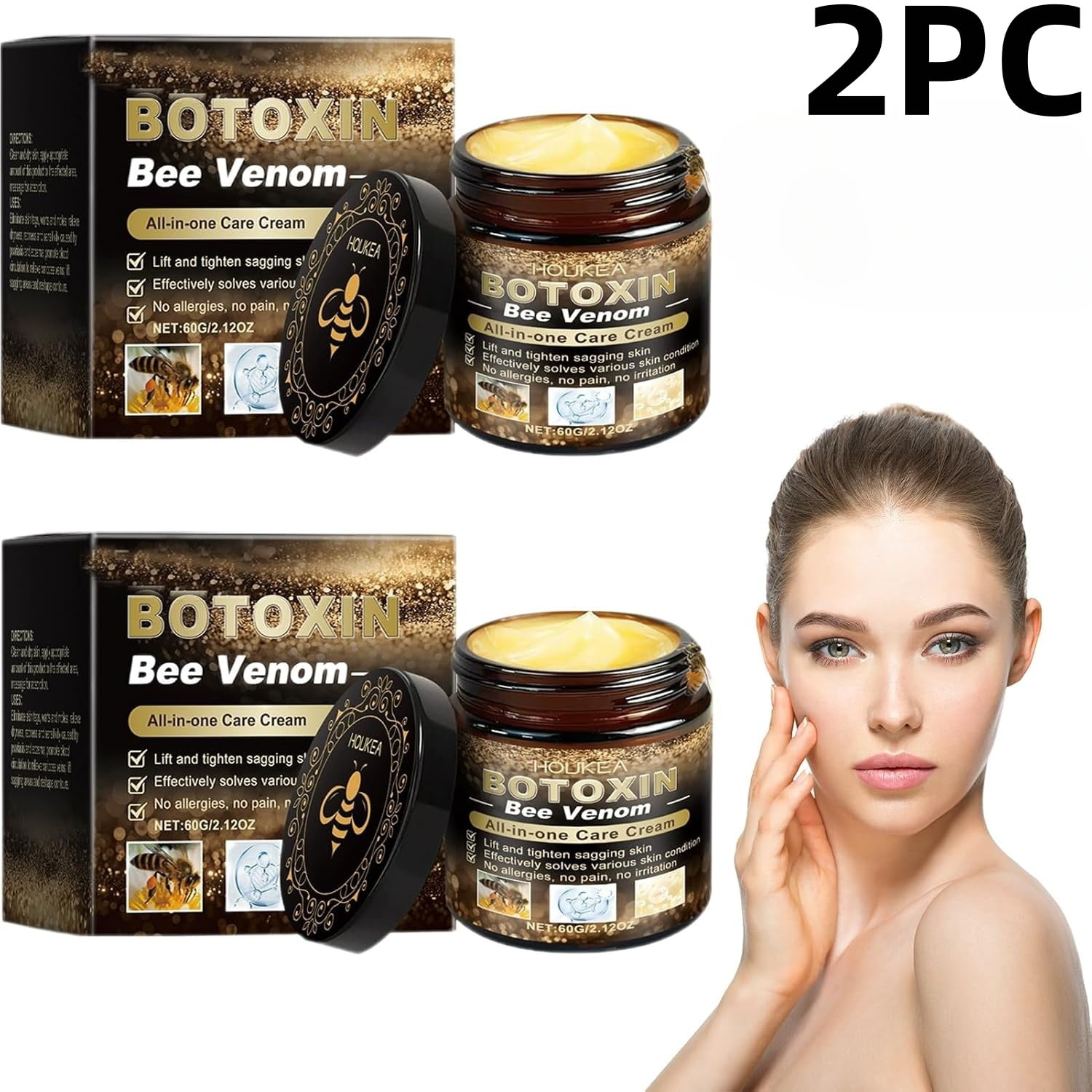 Bee ApitoxinFacial Care Cream Mild, Hydrating, Brightening, Delicate ...