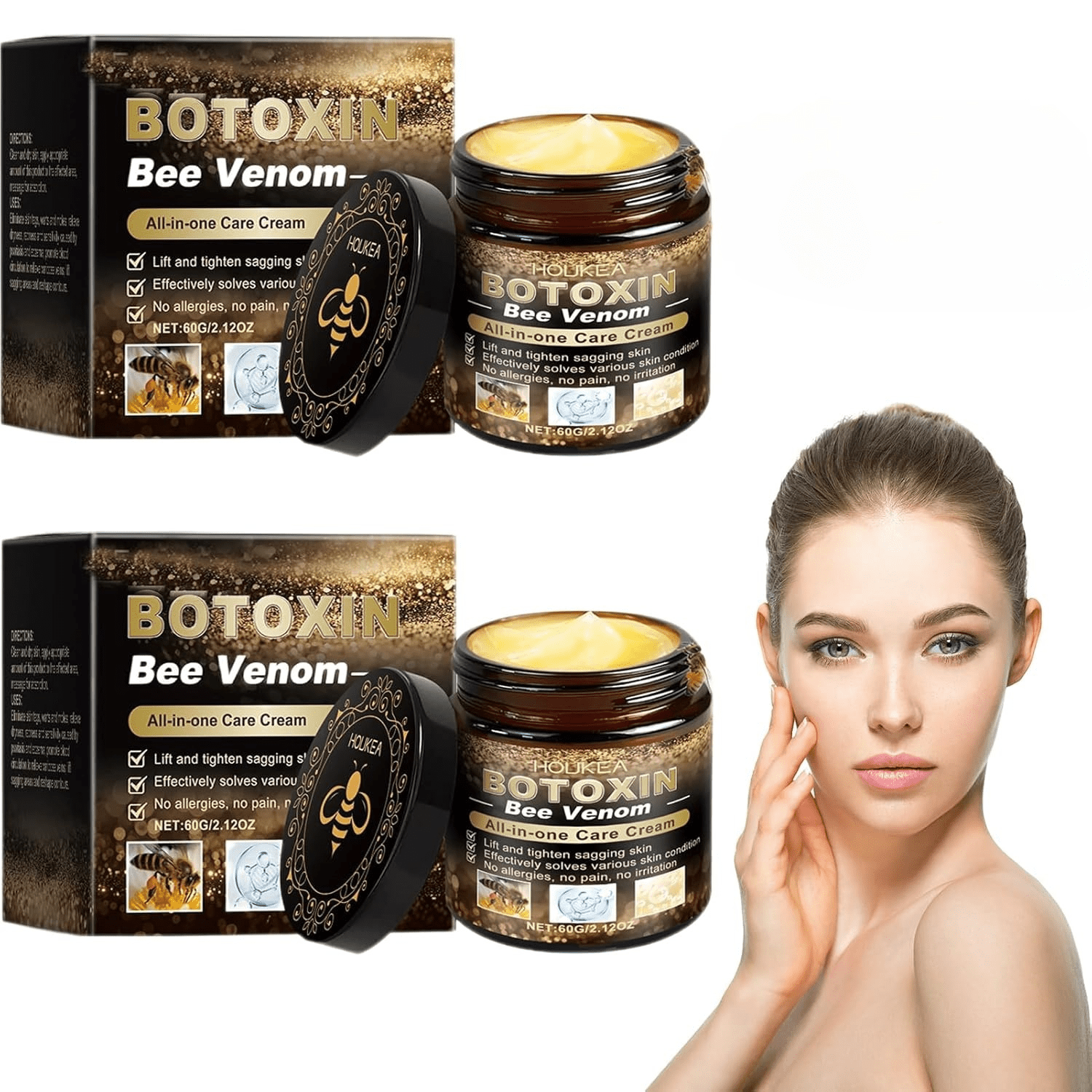 Bee ApitoxinFacial Care Cream Mild, Hydrating, Brightening, Delicate ...