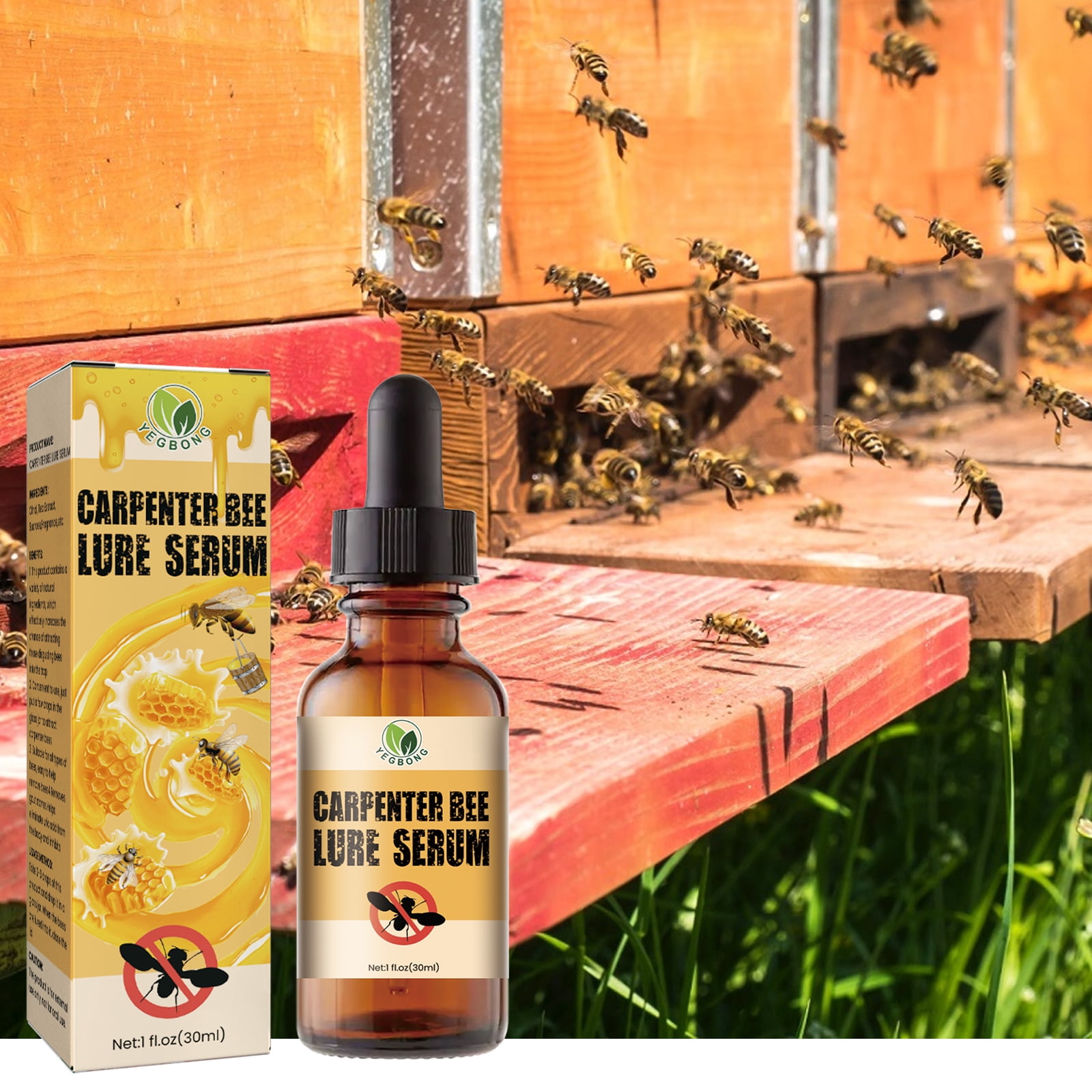 Bee Attractant Essence, Agricultural Field Gardening Beekeeping Bee ...
