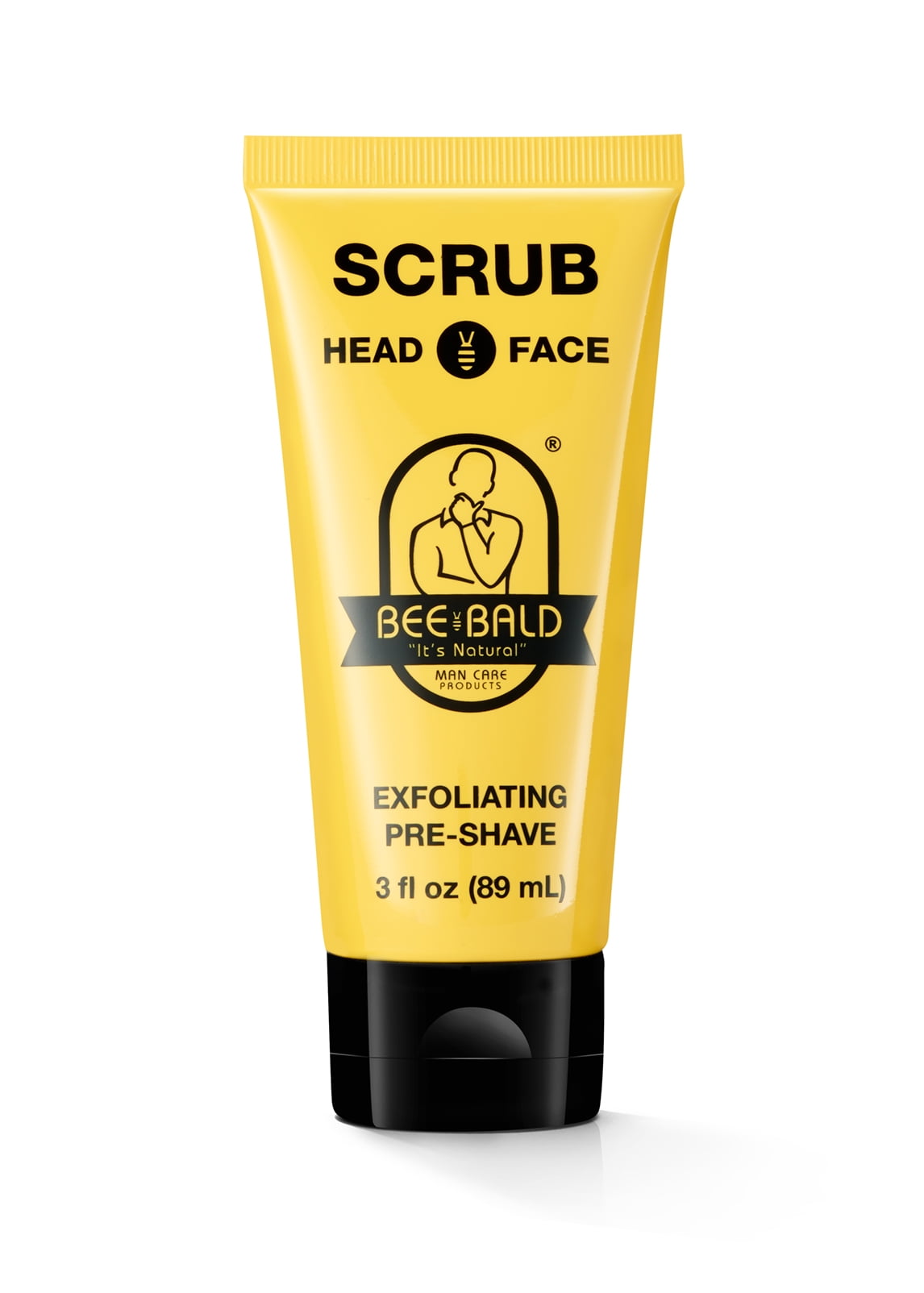 Bee Bald SCRUB Exfoliating Pre-Shave 3 Fl. Oz. - Walmart.com