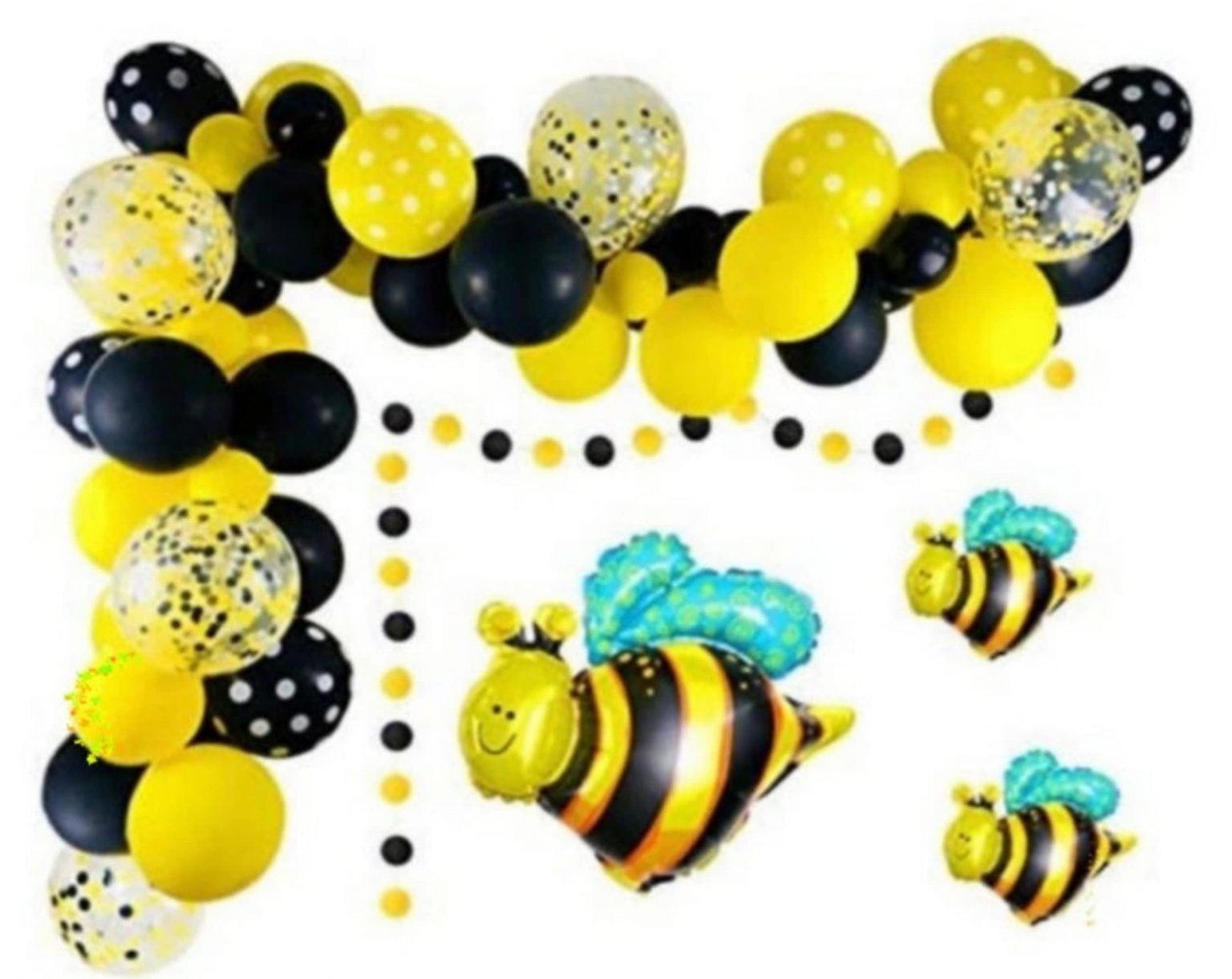 Bee Balloons Arch Bouquet Party Theme - Walmart.com