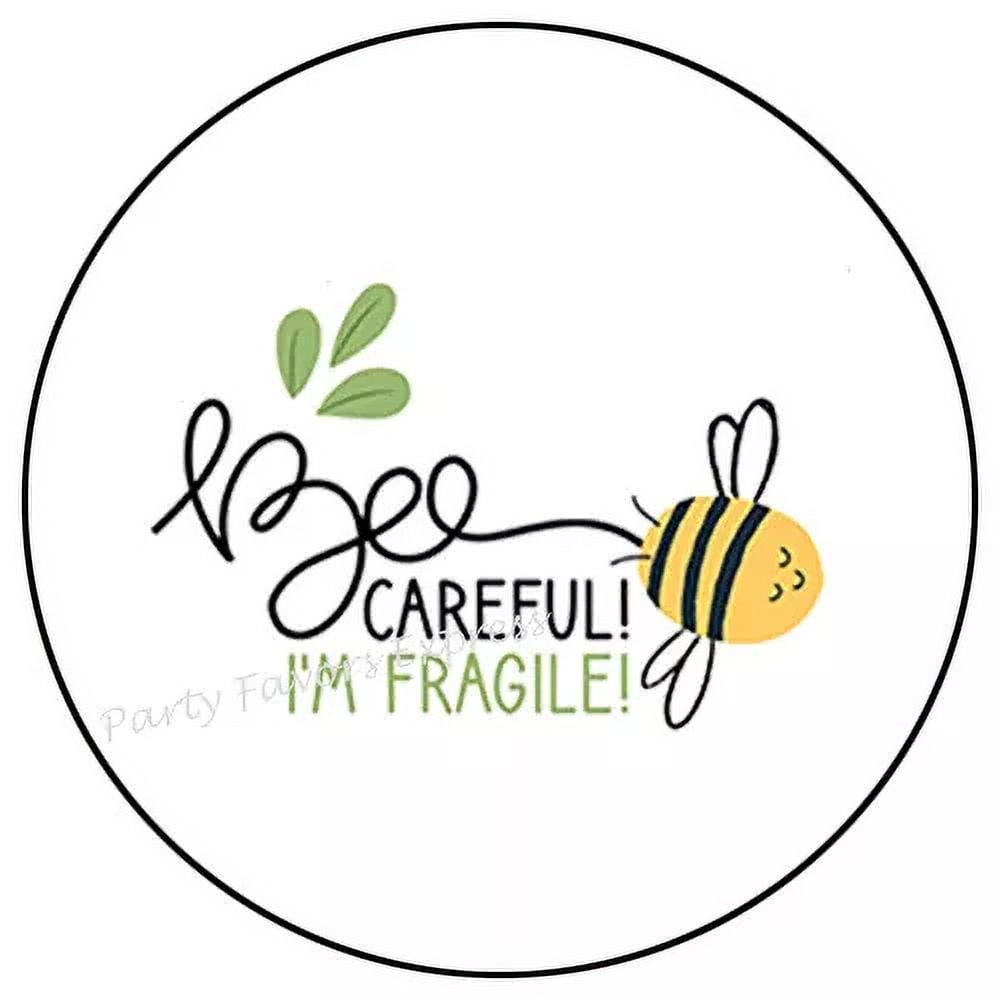 Bee Be Careful I'M Fragile Stickers Phone Decal Water Bottle Stickers ...