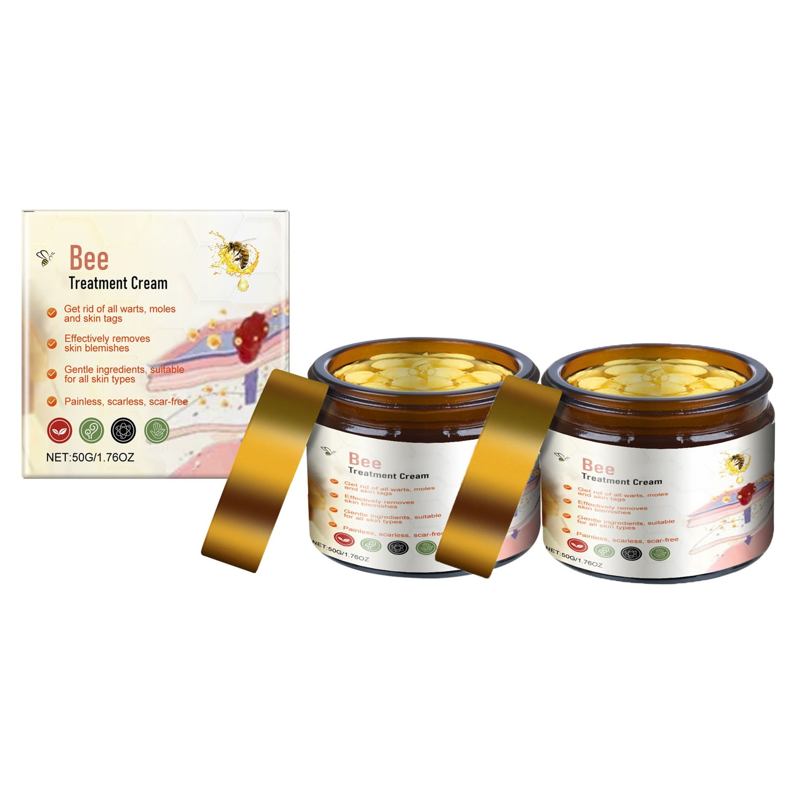 Bee Bee Capsule Serum Anti-Blemish Cream Moisturizing, Tender, Gentle Cleansing and Lightening ...