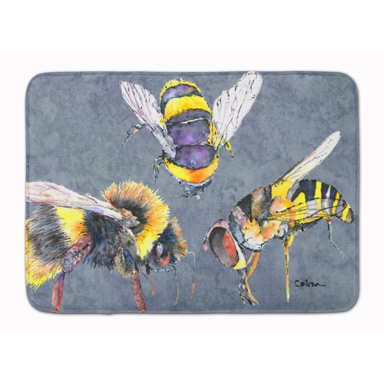 Bee Bees Times Three Machine Washable Memory Foam Mat - Walmart.com