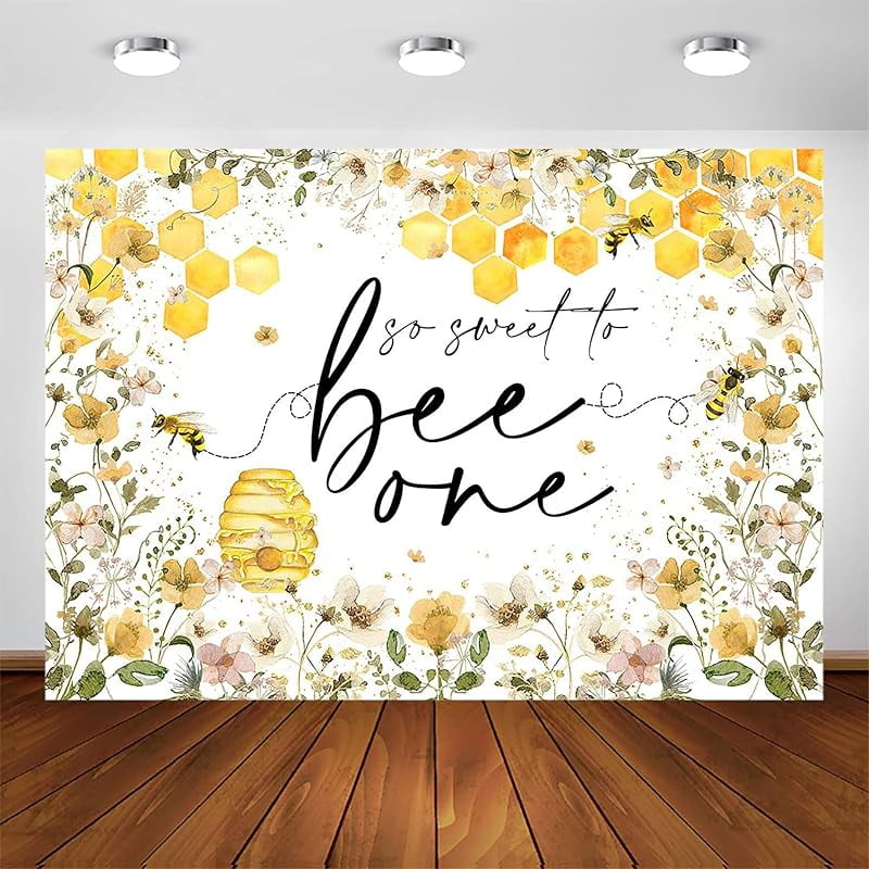 Bee Birthday Party Decorations So Sweet to Bee One 1st Birthday ...