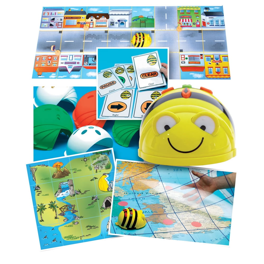 Bee-Bot Starter Pack, Sequencing for Children, Rechargeable, Activity ...