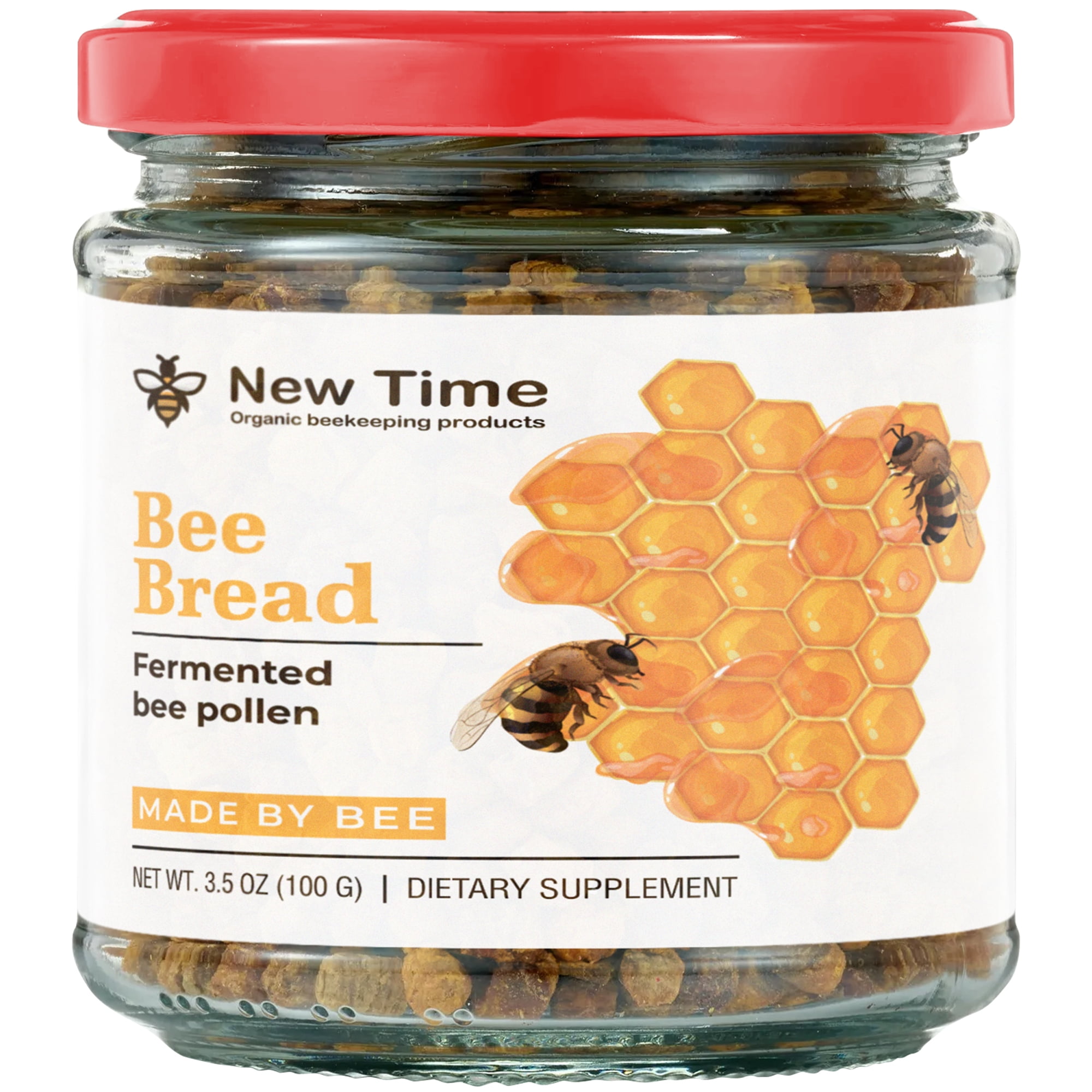 Bee Bread 3.5oz / 100g Organic Fermented Bee Pollen 2024 Harvest ...