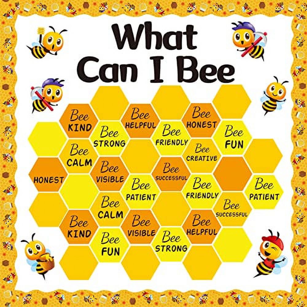 Bee Bulletin Board Decorations .. Bee Theme Cutouts Classroom ...