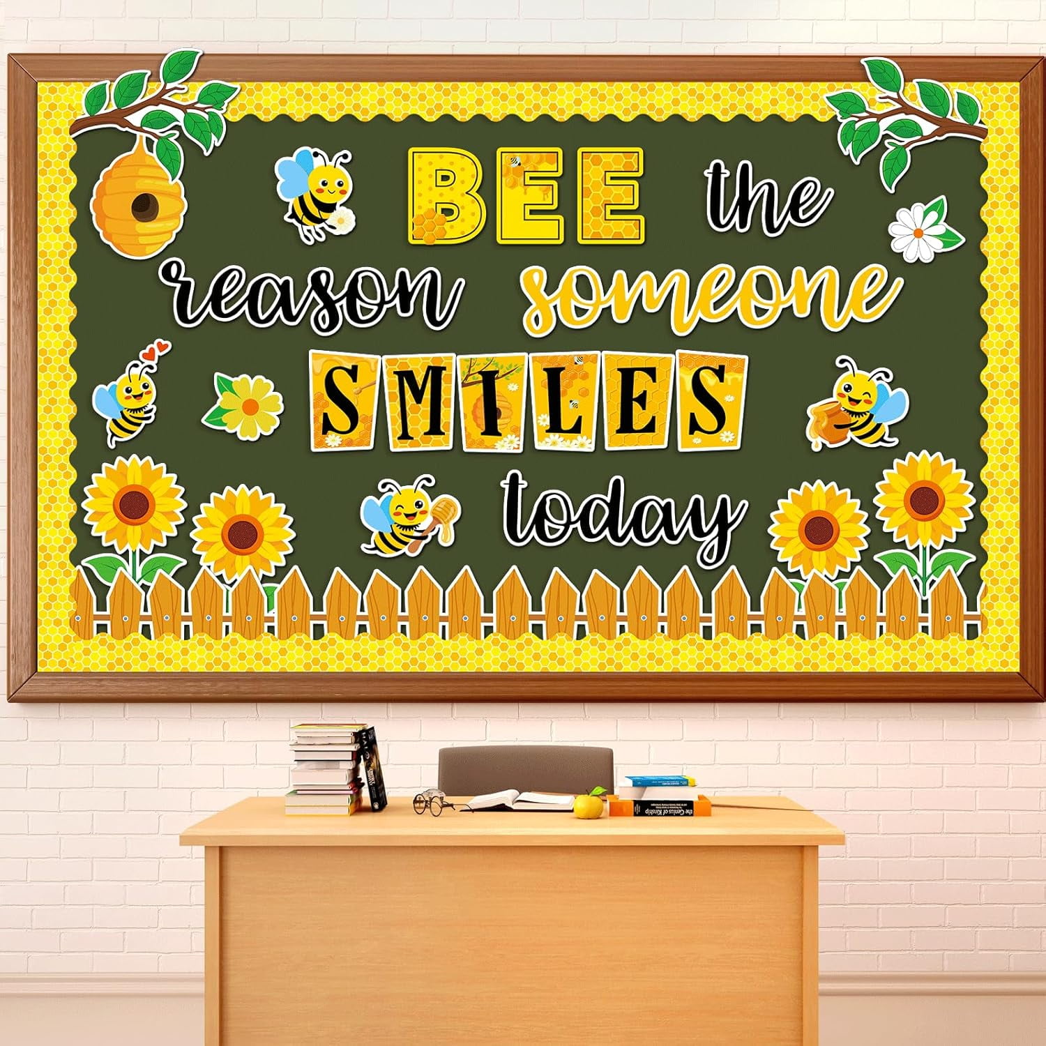 Bee Bulletin Board Decorations Summer Bees Paper Cutouts Bee The Reason ...