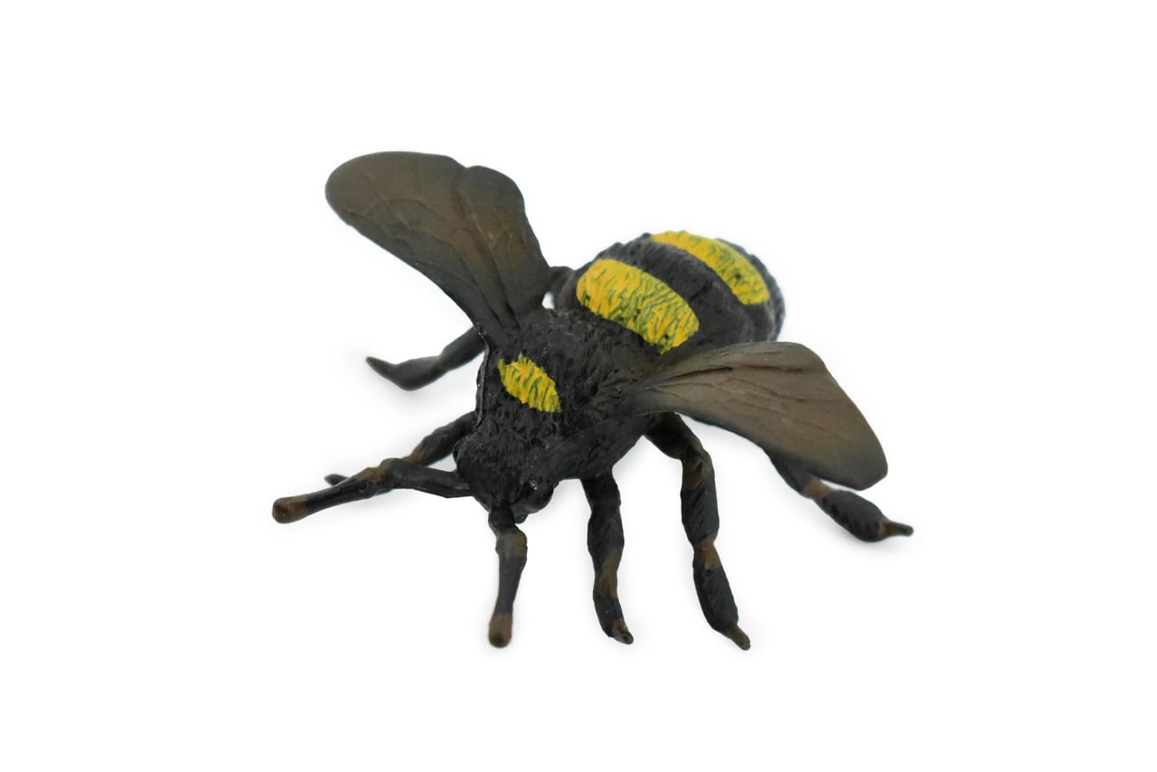 Bee, Bumble Bee, Bumblebee, Rubber Insect, Hand Painted, Realistic Toy ...