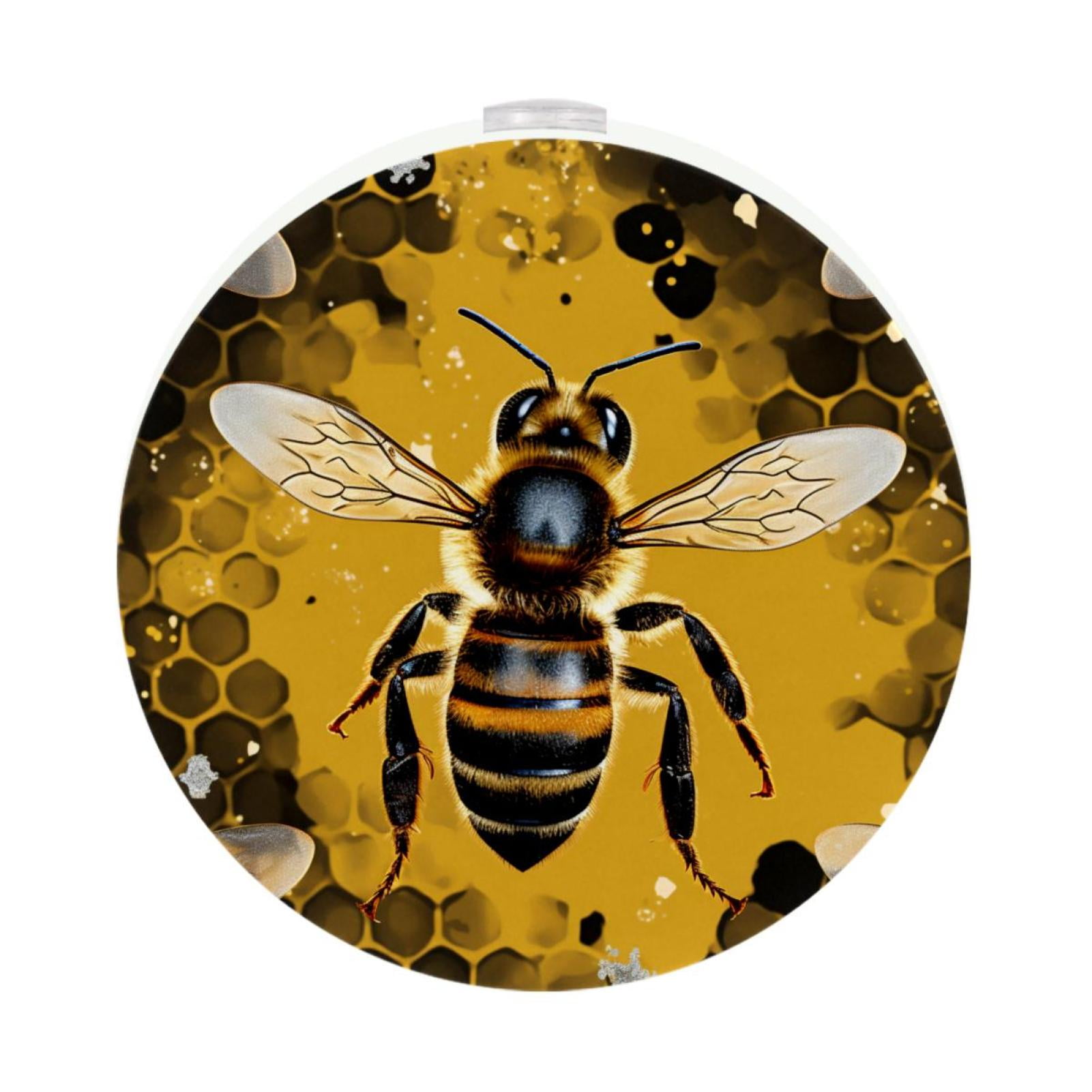 Bee Circular Night Light - Induction, Two Set LED Small Room Light ...