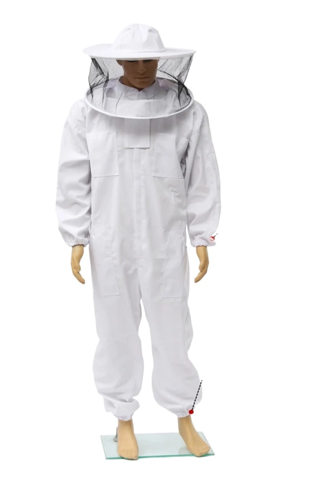 Bee Clothing Beekeeping Protective Clothing Full Body Suit Hat Smock ...