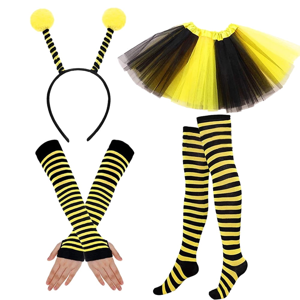 Bee Costume Kit for Girls Women Halloween Party Dress Up-Antenna ...