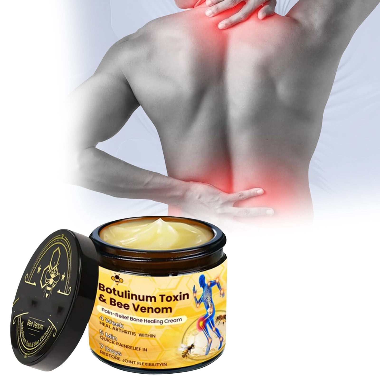 Bee Cream,Bee Advanced Joint and Bone Cream, Bee Joint Cream, Advanced ...