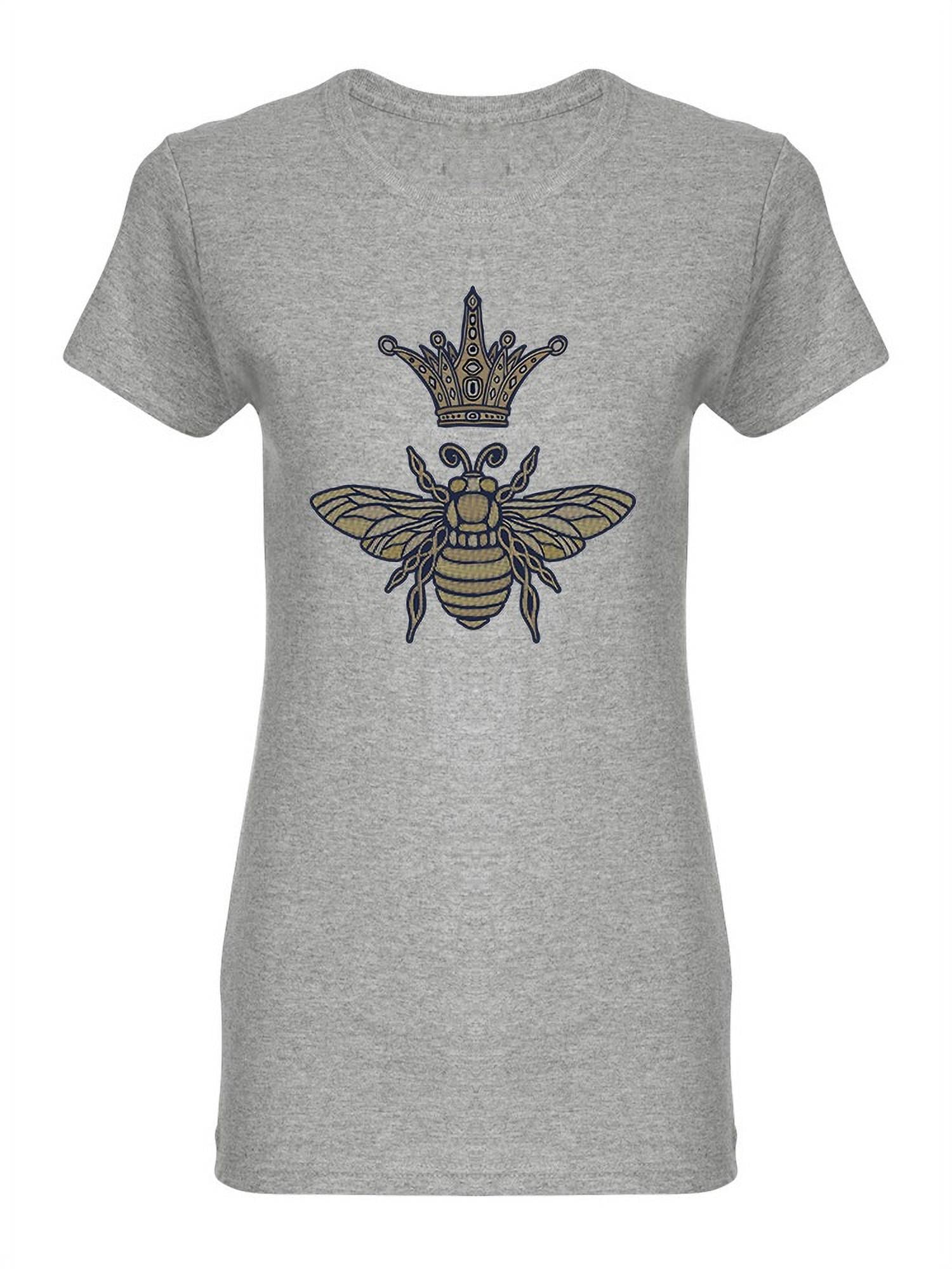 Bee Crown Bumblebee Shaped T-Shirt Women -Image by Shutterstock, Female ...