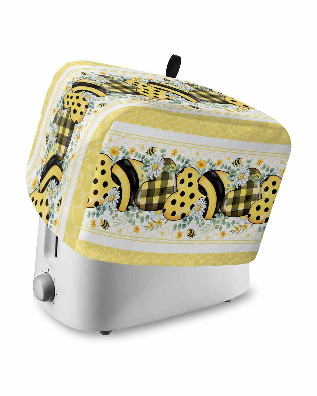 Bee Daisy Toaster Cover 2 Slice, Small Kitchen Appliance Covers ...