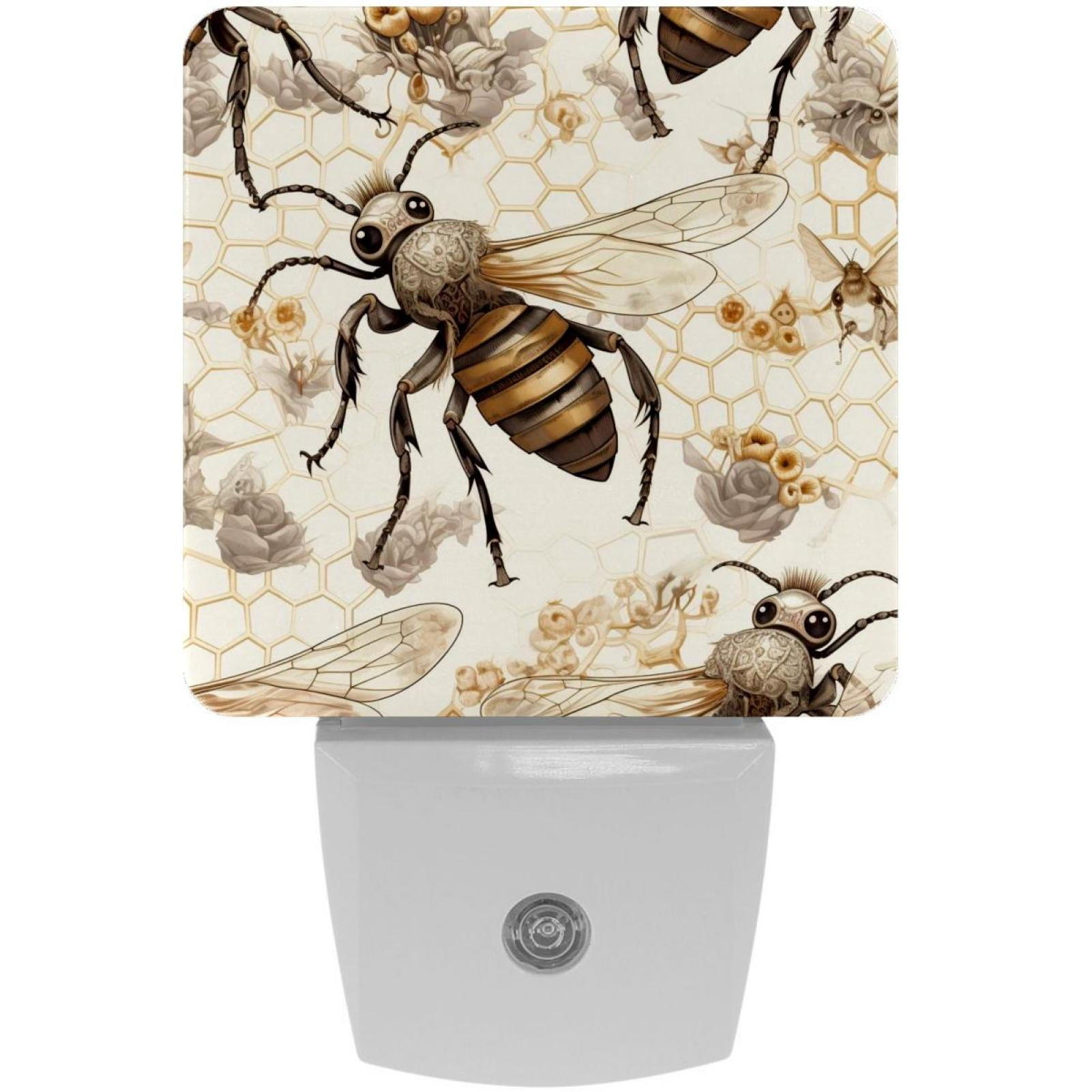 Bee Enhance Your Space with LED Square Night Lights - Versatile ...