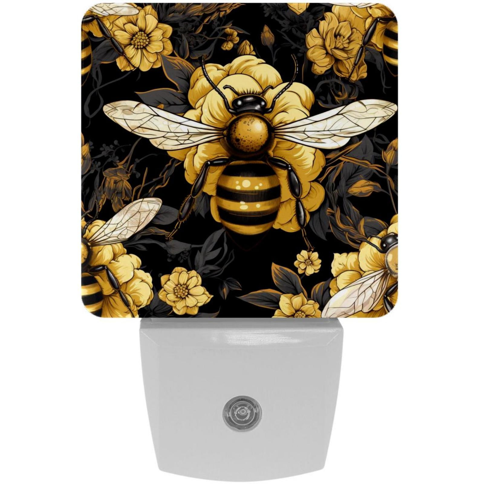 Bee Enhance Your Space with LED Square Night Lights - Versatile ...