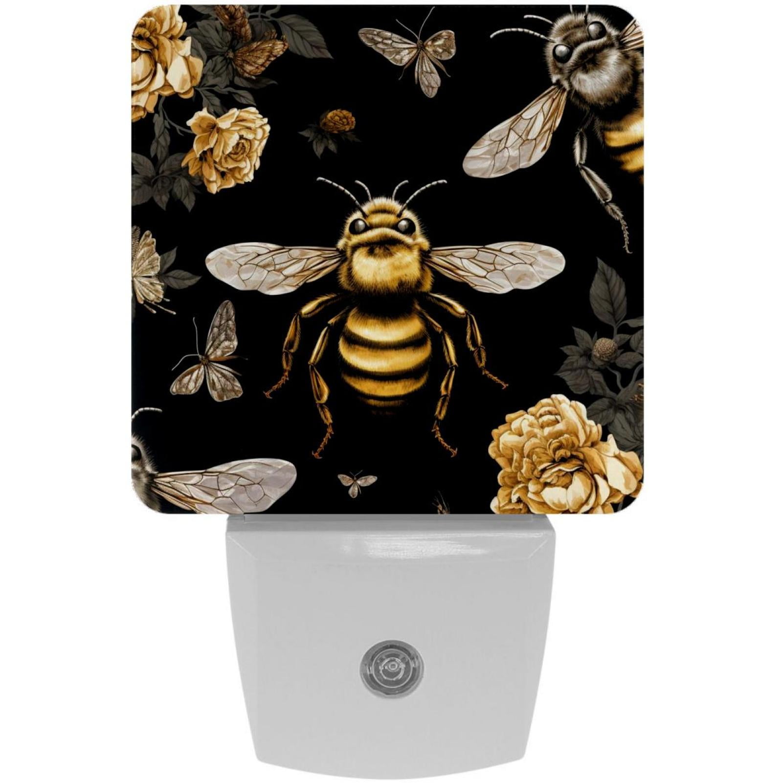 Bee Enhance Your Space with LED Square Night Lights - Versatile ...