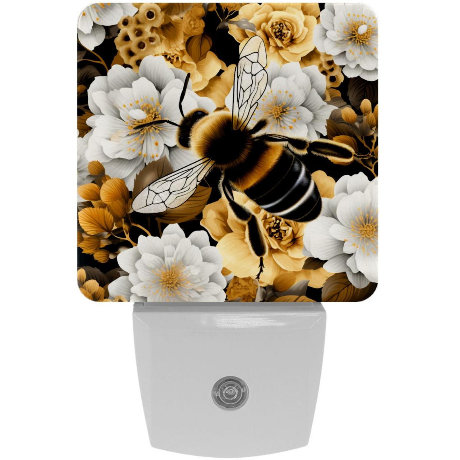 Bee Enhance Your Space with LED Square Night Lights - Versatile ...