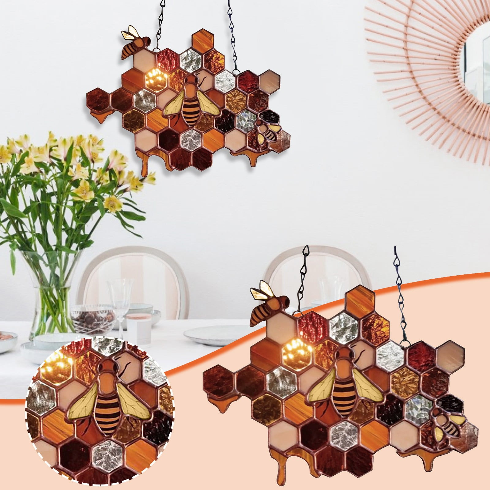 Bee Festival Room Decor Day Sign Hanging Indoor Outdoor Door Decoration ...