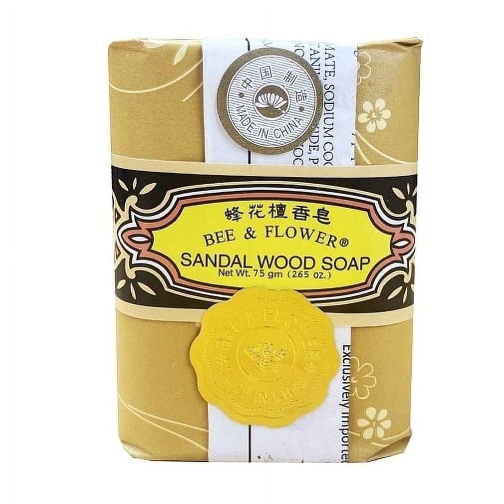 Bee & Flower Bar Soap Sandalwood - Walmart.com