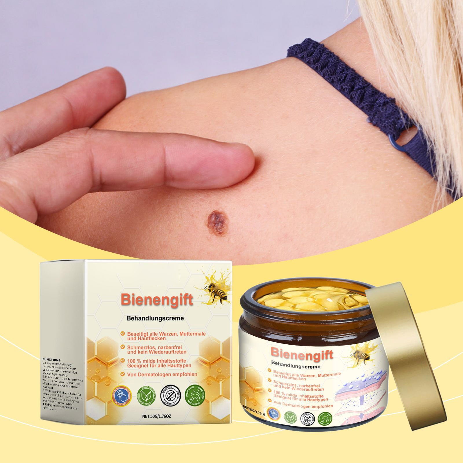 Bee Foot Care Foot Bath Beads Clean Dead Skin On The Feet to Pain and ...