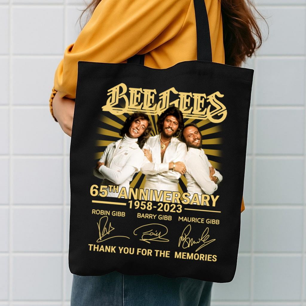 Bee Gees 65th Anniversary 1958 2023 Signatures Tour T Bag S-- Free ...