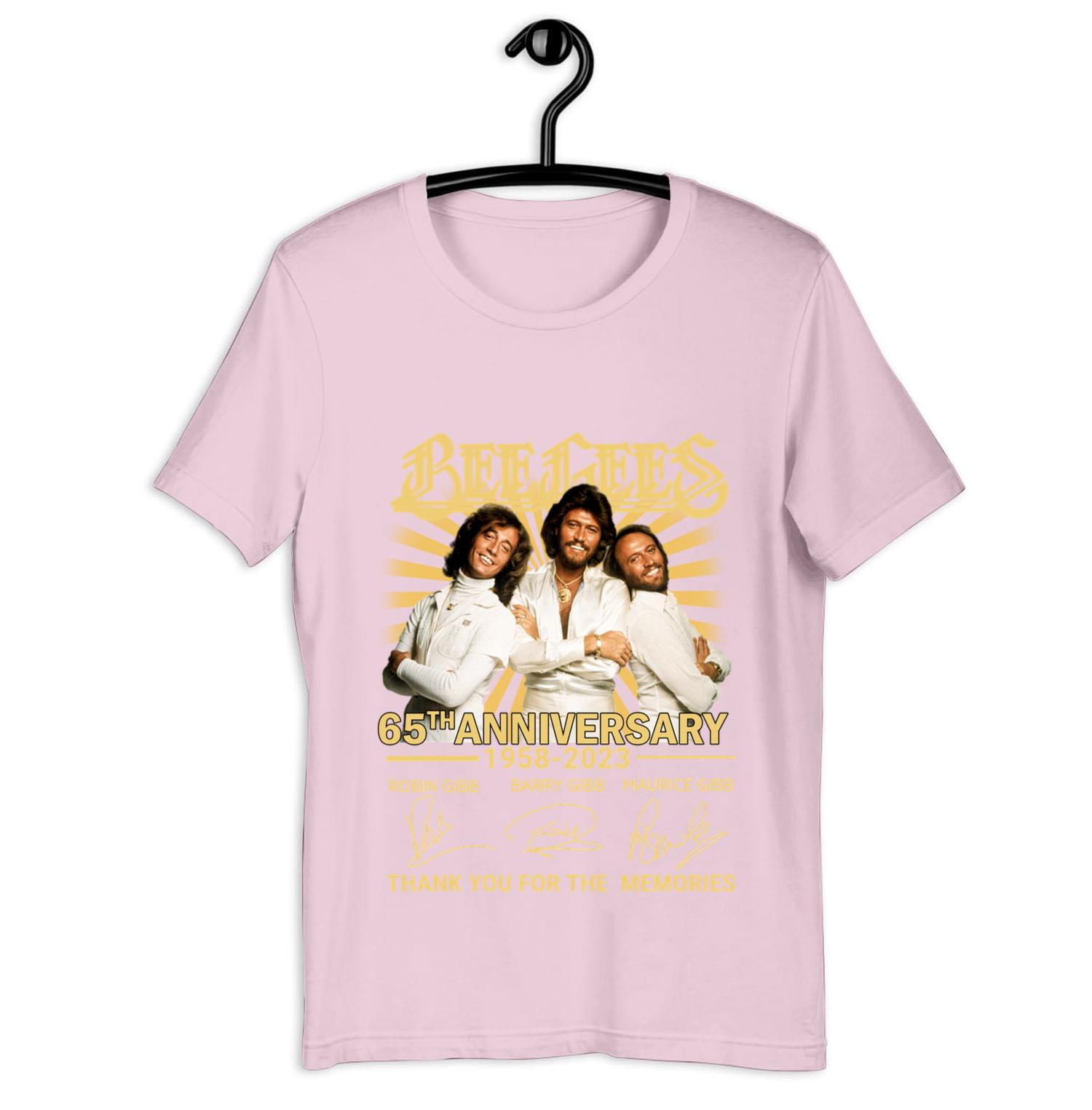 Bee Gees 65th Anniversary 1958 2023 Signatures Tour T Shirt S-5XL- Free ...