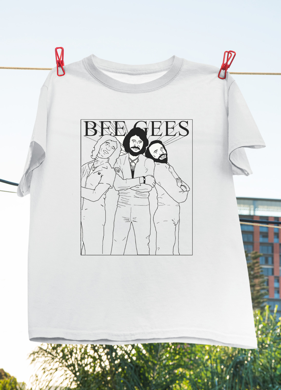 Bee Gees Disco Dancing Pop Short Sleeve T-Shirt Gift - Walmart.com