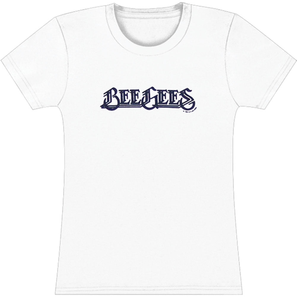 Bee Gees Logo Girls Jr One Size White - Walmart.com
