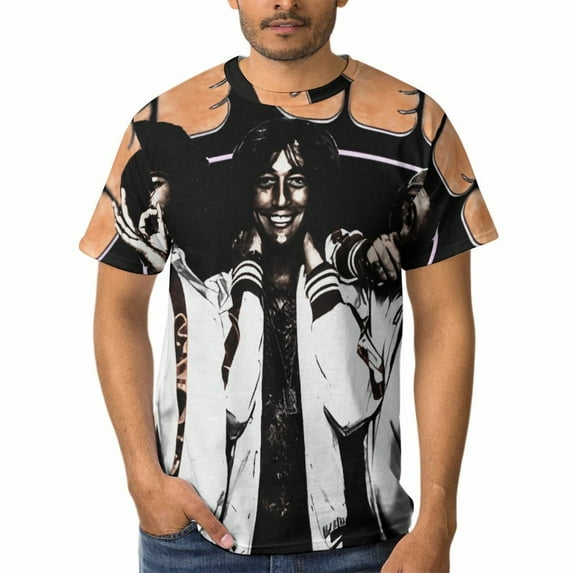 Bee Gees Men's Short Sleeve T-Shirt Crew Neck Top L - Walmart.com