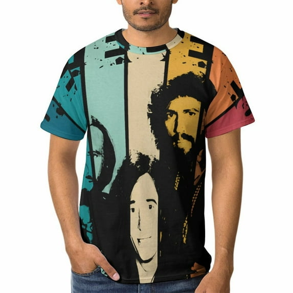 Bee Gees Men's Short Sleeve T-Shirt Crew Neck Top XL - Walmart.com