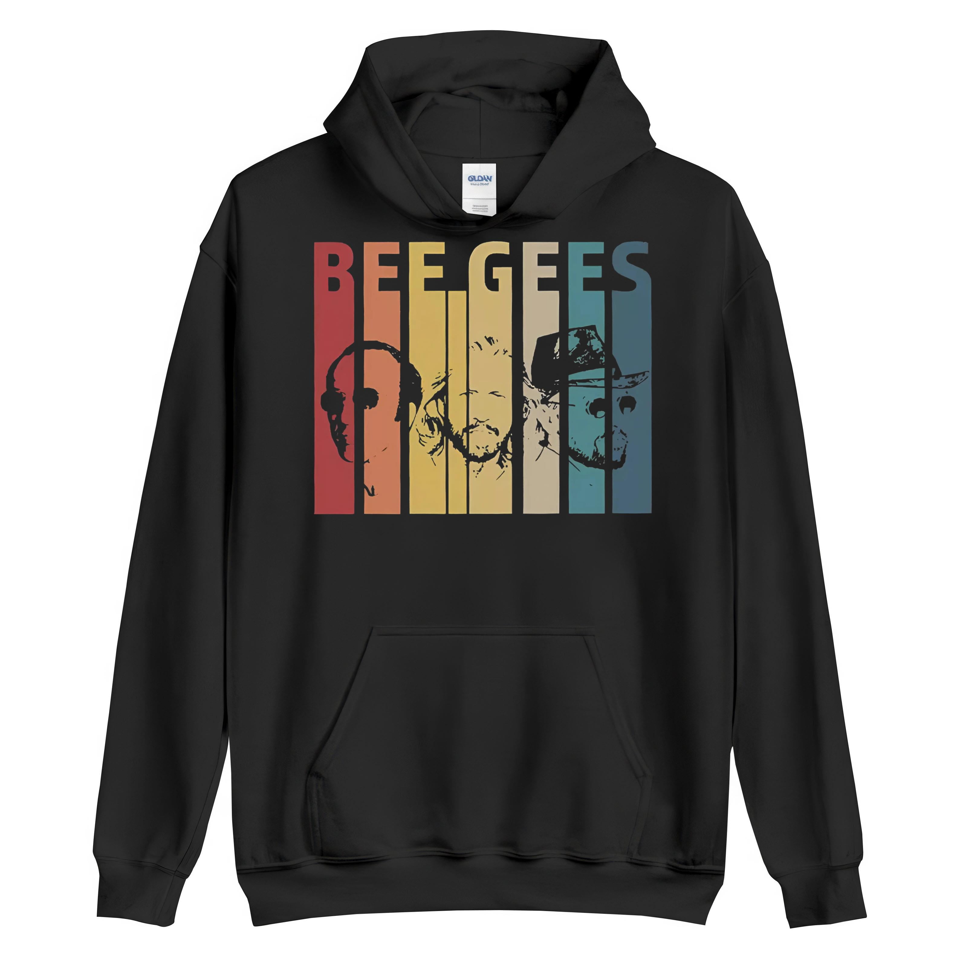 Bee Gees T-Shirt Black Unisex Unisex All Size-TH27866 - Walmart.com