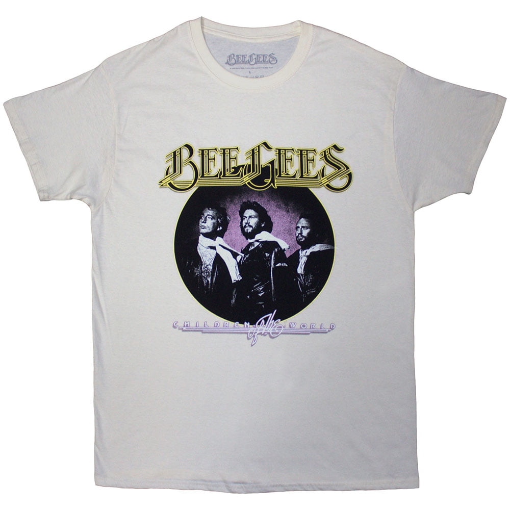 Bee Gees Unisex T-Shirt Children Of The World (Natural) (Large ...