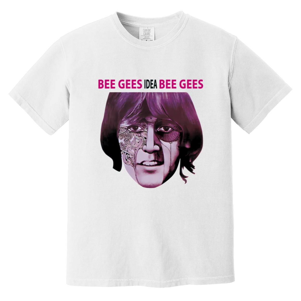 Bee Gees White Style Album Music Graphic Tribute Comfort Color T-shirt ...
