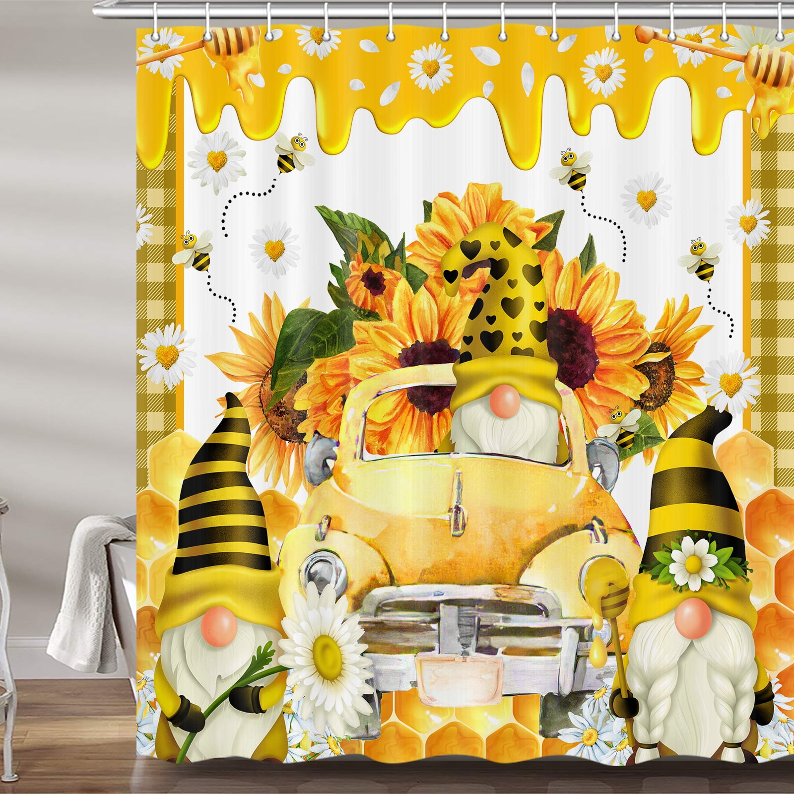 Bee Themed Bathroom